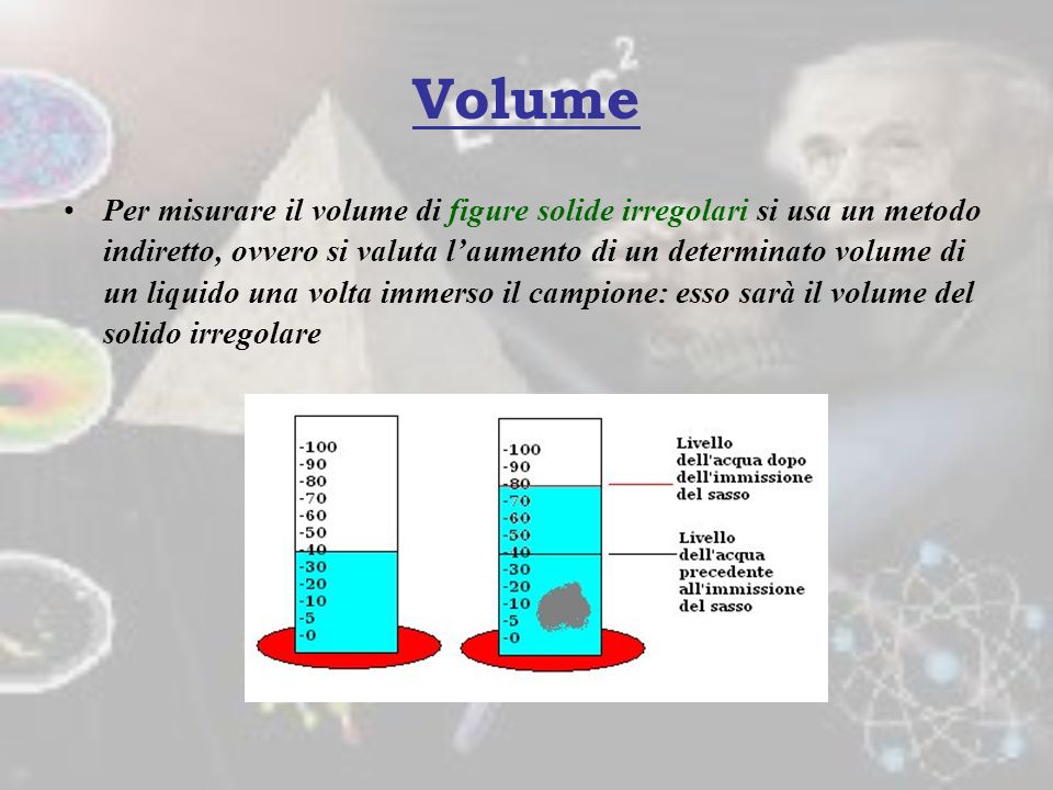 MASSA PESO VOLUME DENSITA